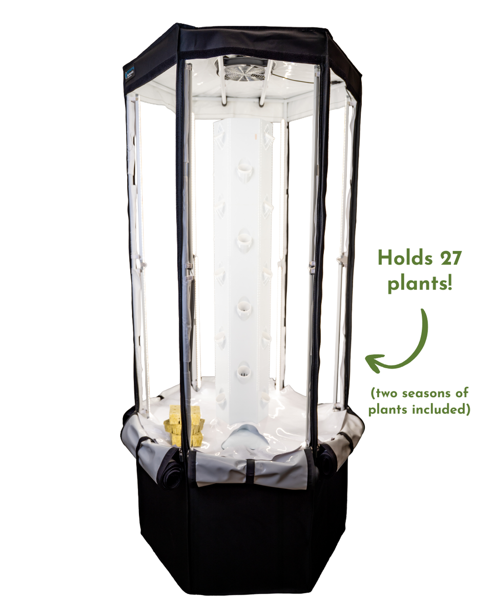 Indoor Hydroponic Tower Kit with Science Curriculum – Leaf'd Box